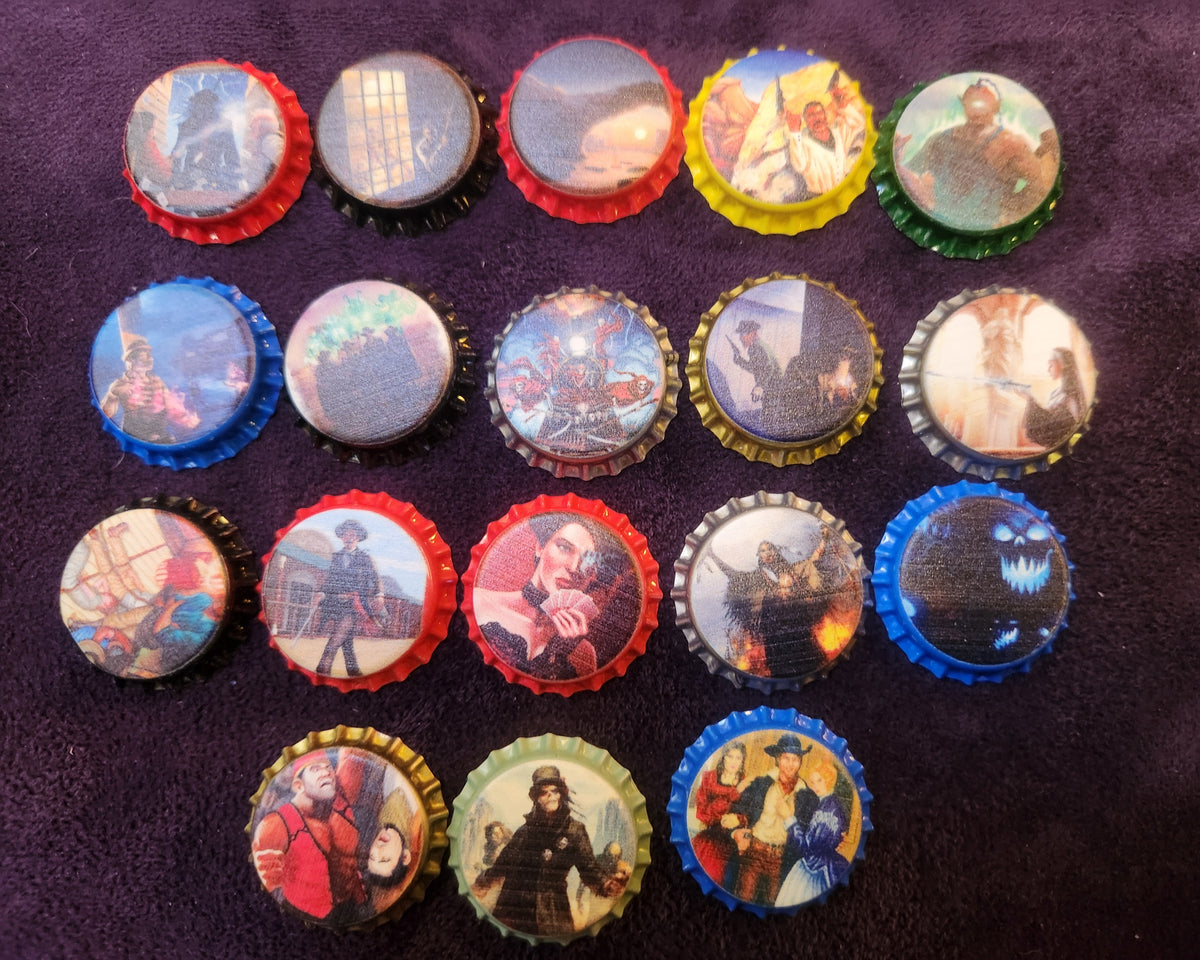 Doomtown Weird West Bottle Cap Tokens – Pine Box Entertainment