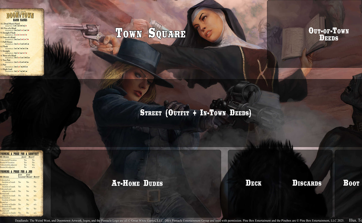 Doomtown: Weird West Instructional Aide Playmat 2.0 ***PREORDER ...