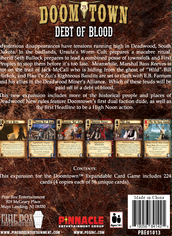 Doomtown: Debt of Blood (Weird West Edition) – Pine Box Entertainment