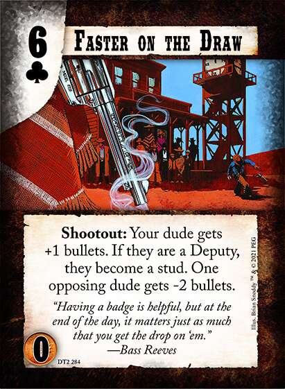 Doomtown Faster on the Draw Promotional Cards (2) – Pine Box Entertainment